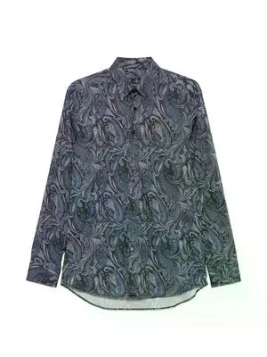 Etro Paisley-pattern Shirt - Black