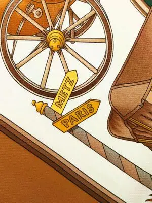 Hermès 1980-2010 Automobile Silk Scarf 90 Scarves