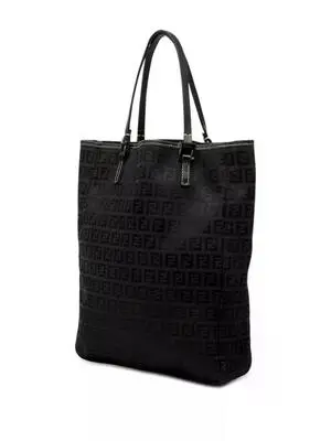 Fendi Zucchino Canvas Tote Bag