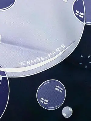 Hermès 2000-2026 Bal De Bulles Silk Scarf 90 Scarves