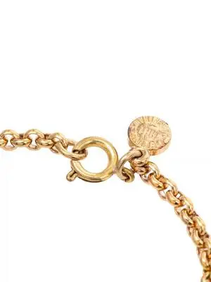 Celine 2000-2026 Plated Circle Charm Bracelet Costume Bracelet