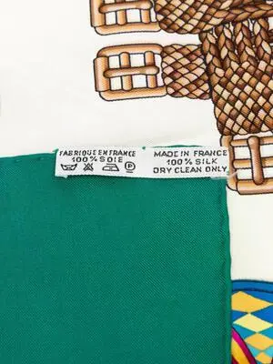 Hermès 20th Century Les Rubans Du Cheval Silk Scarf 90 Scarves