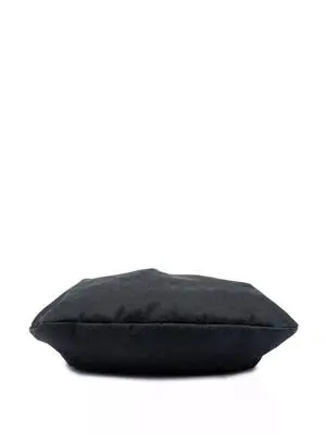 Gucci Gg Canvas Bamboo Studded Hobo Bag