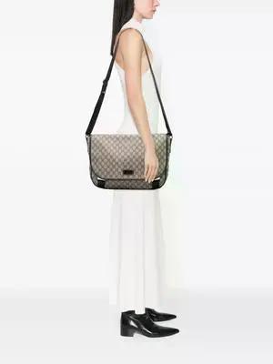 Gucci 2016-2026 Gg Supreme Messenger Bag Crossbody Bag - Neutrals