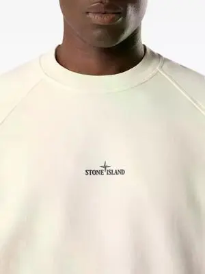 Stone Island Compass Graphic Fleece Sweater