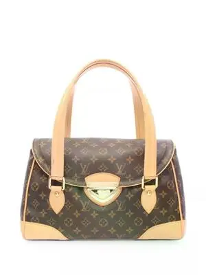 LOUIS VUITTON Monogram Beverly Gm Shoulder Bag - Brown