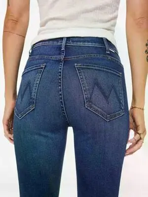 MOTHER The Hustler Ankle Bootcut Jeans