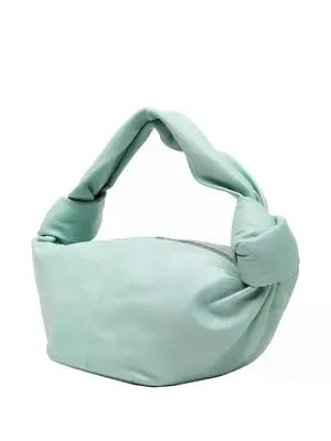 Bottega Veneta Double Knot Handbag In Calfskin - Blue