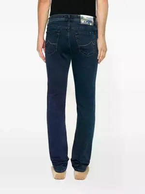 Jacob Cohen Logo-patch Jeans