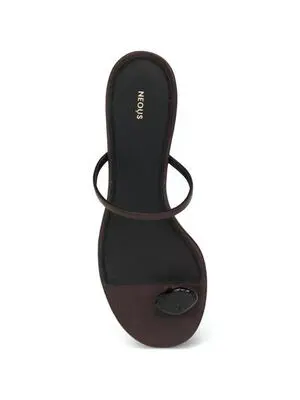 NEOUS Pebble-embellished Thong Sandals