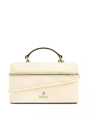 Furla Mini Camelia Leather Tote Bag - Neutrals