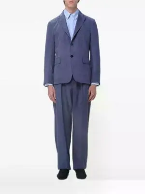 Emporio Armani Single-breasted Blazer - Blue