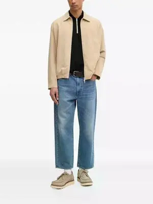 Karl Lagerfeld Zip-up Elasticated Hem Jacket