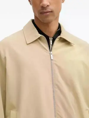 Karl Lagerfeld Zip-up Elasticated Hem Jacket