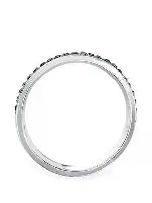 Karl Lagerfeld Crystal-embellished Band Ring