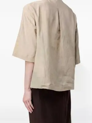 COLMAR Mandarin Collar Short Sleeve Shirt