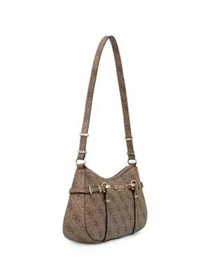 Guess Leona Logo-monogram Shoulder Bag