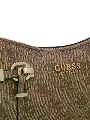 Guess Leona Logo-monogram Shoulder Bag