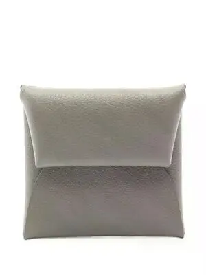Hermès 2022 Bastia Evercolor Coin Purse - Grey