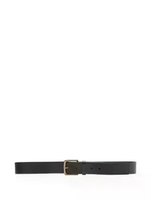 Officine Creative Strip 22 Leather Belt - Black