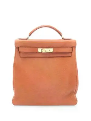 Hermès Kelly Ad Gm Backpack - Orange