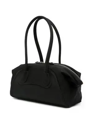 VIVIENNE WESTWOOD Orb-plaque Shoulder Bag - Black