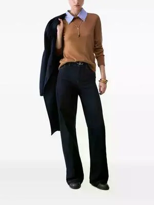 Liu Jo Belted Flared Jeans - Blue