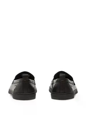 GROUNDIES Leather Slip-on Low Top Sneakers