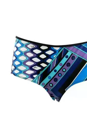 Emilio Pucci Vivara-print Bikini Bottoms