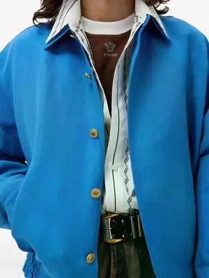 Versace Wool-linen Blouson
