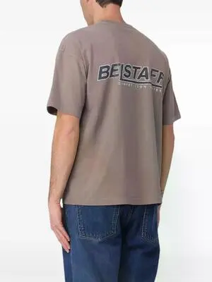 Belstaff Competition Momentum Logo-print Cotton T-shirt - Neutrals