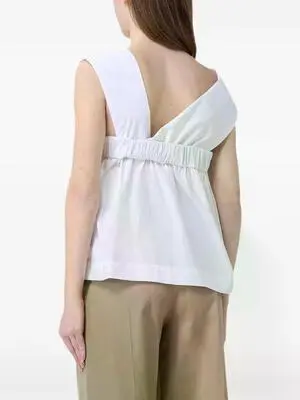 TELA One-shoulder Cotton Top