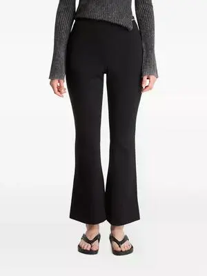 Calvin Klein Print Flared Tailored Trousers