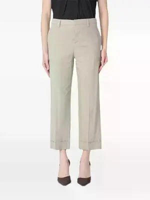 TELA Andrew Cropped Trousers - Grey