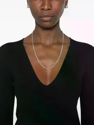 TOTEME V-neck Ribbed Sweater
