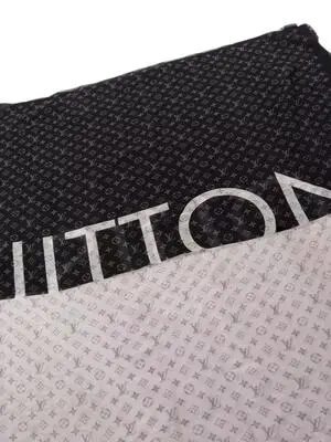 LOUIS VUITTON 2017 Monogram Split Scarf