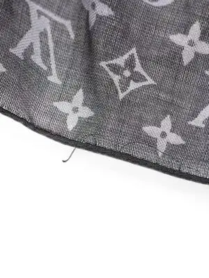 LOUIS VUITTON 2017 Monogram Split Scarf