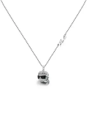 Karl Lagerfeld Ikonik Pendant Necklace