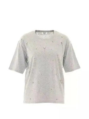 Liu Jo Crystal Embellishment T-shirt