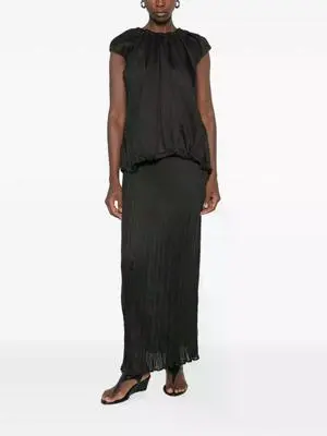 Sú Crinkled-effect Maxi Skirt