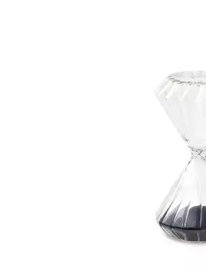 BITOSSI HOME Ribbed Glass Hourglass