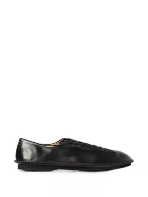 Premiata Lace-up Leather Sneakers - Black