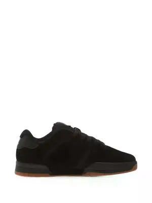 DC SHOES Central Logo-patch Panelled Sneakers - Black