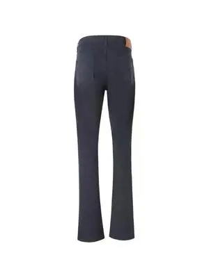 Canali Five-pocket Jeans With Logo Patch
