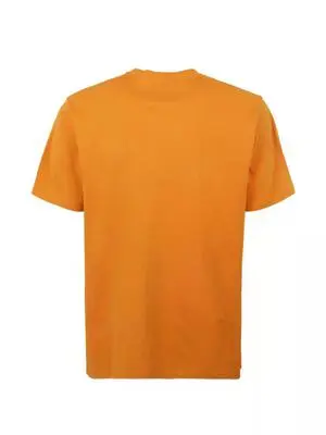 C.P. COMPANY Logo-print Jersey T-shirt - Orange