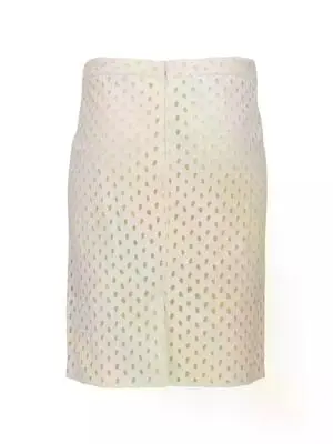 TOM FORD Eyelet-embroidered Mini Skirt