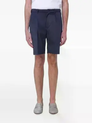 BROOKSFIELD Pleated Shorts - Blue