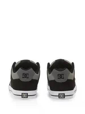 DC SHOES Pure Logo-patch Panelled Sneakers - Grey