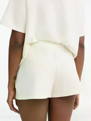 Karl Lagerfeld Logo-print Drawstring Shorts - Neutrals