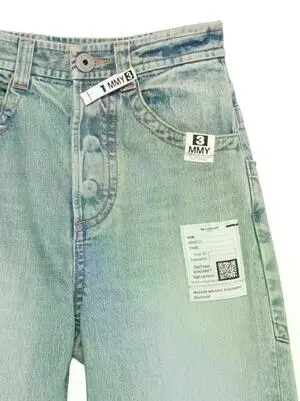 Mihara Yasuhiro Logo-patch Straight-leg Jeans